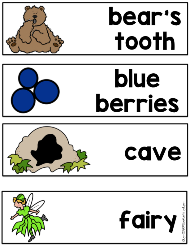 BEAR'S LOOSE TOOTH BOOK UNIT ~ Book Units by Lynn