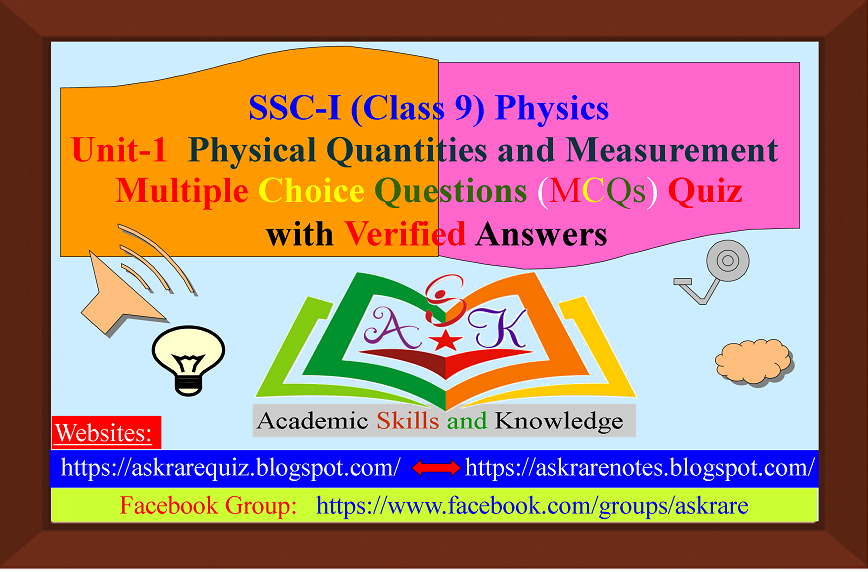 Class 9 Physics SLO Notes