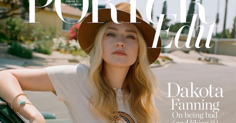 Daily delight: Dakota Fanning for PORTER Edit