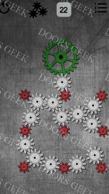 Gears Logic Puzzles Level 22 Solution ~ Doors Geek