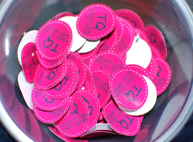 ParTeeS: Mira & Ruzzali : Sticker for Majlis pertunangan