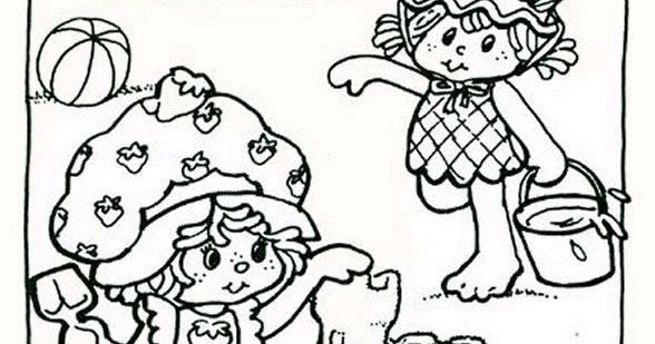 CHARLOTTA CU CAPSUNI - Planse de colorat p.14