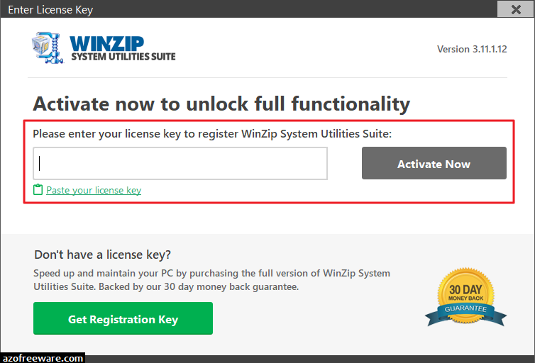 WinZip System Utilities Suite 註冊教學 - v3.11.1.12 - 阿榮技術學院
