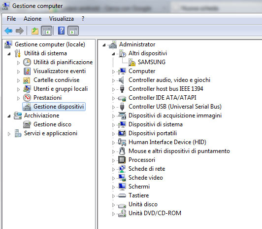 Fab Informatica: Windows 7 e periferiche USB non riconosciute