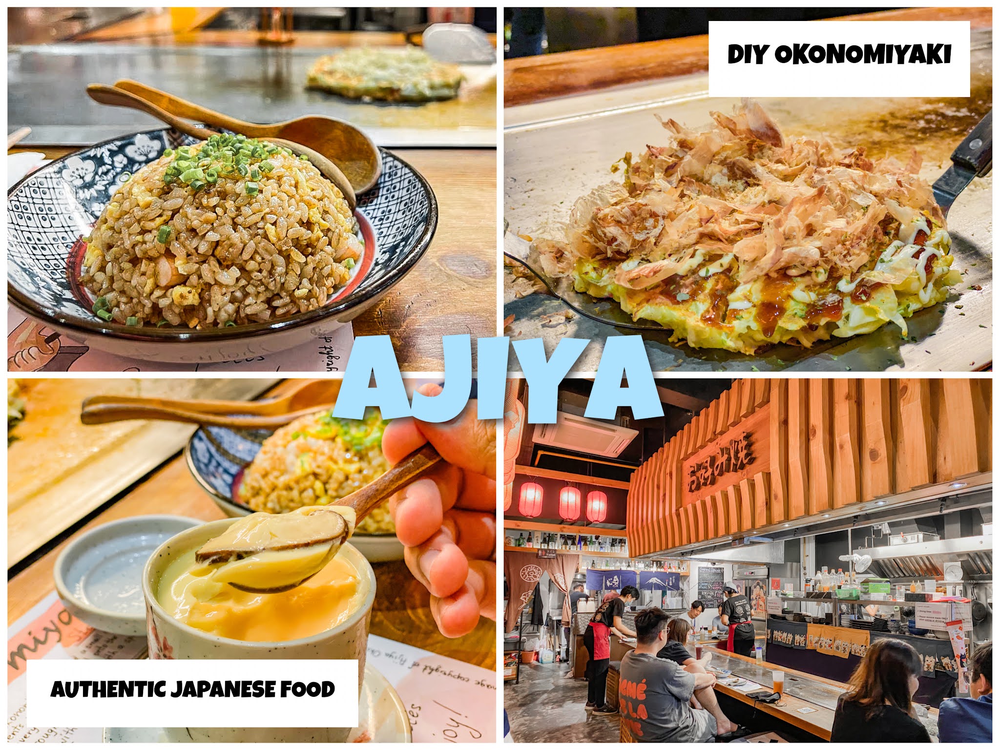 Ajiya @ Beauty World: DIY Okonomiyaki Food Review - Faithfullyours