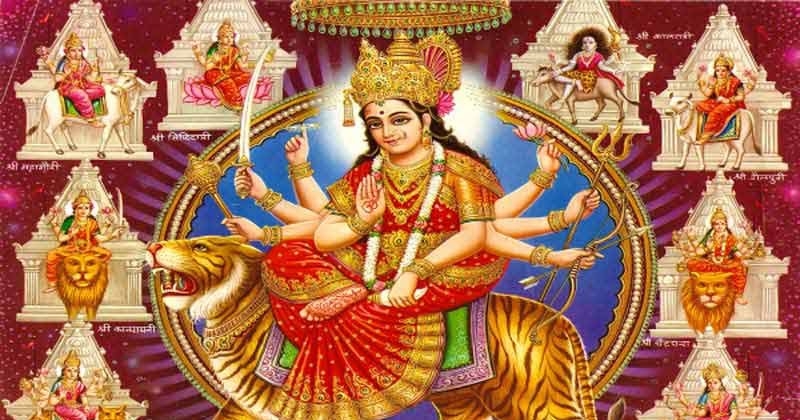 Symbolism in the Nine Forms of Goddesses Durga Worshipped During ...
