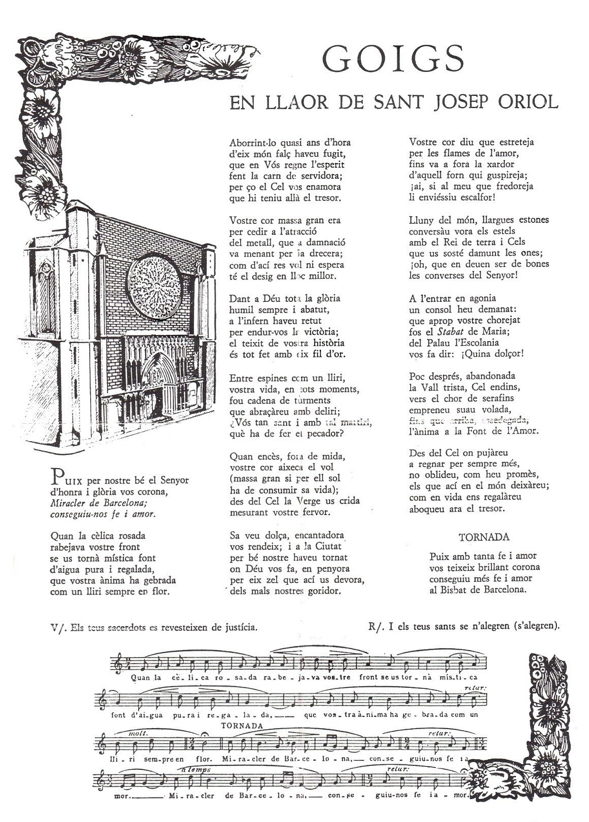 biblio goigs: Goigs de sant Josep Oriol, venerat a Barcelona, la seva ... biblio goigs: Goigs de sant Josep Oriol, venerat a Barcelona, la seva ...
