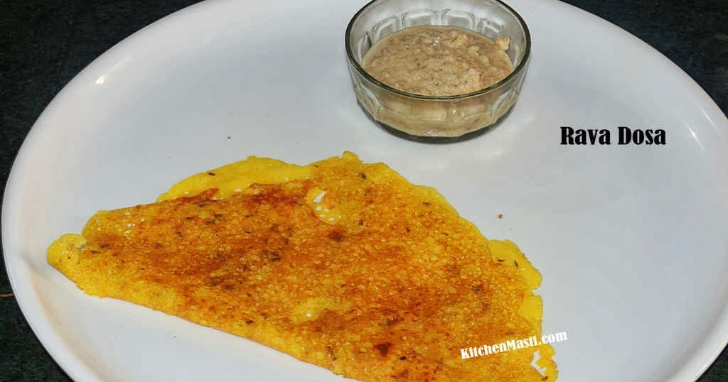 Rava Dosa Recipe For Breakfast | Vegetarian Recipes