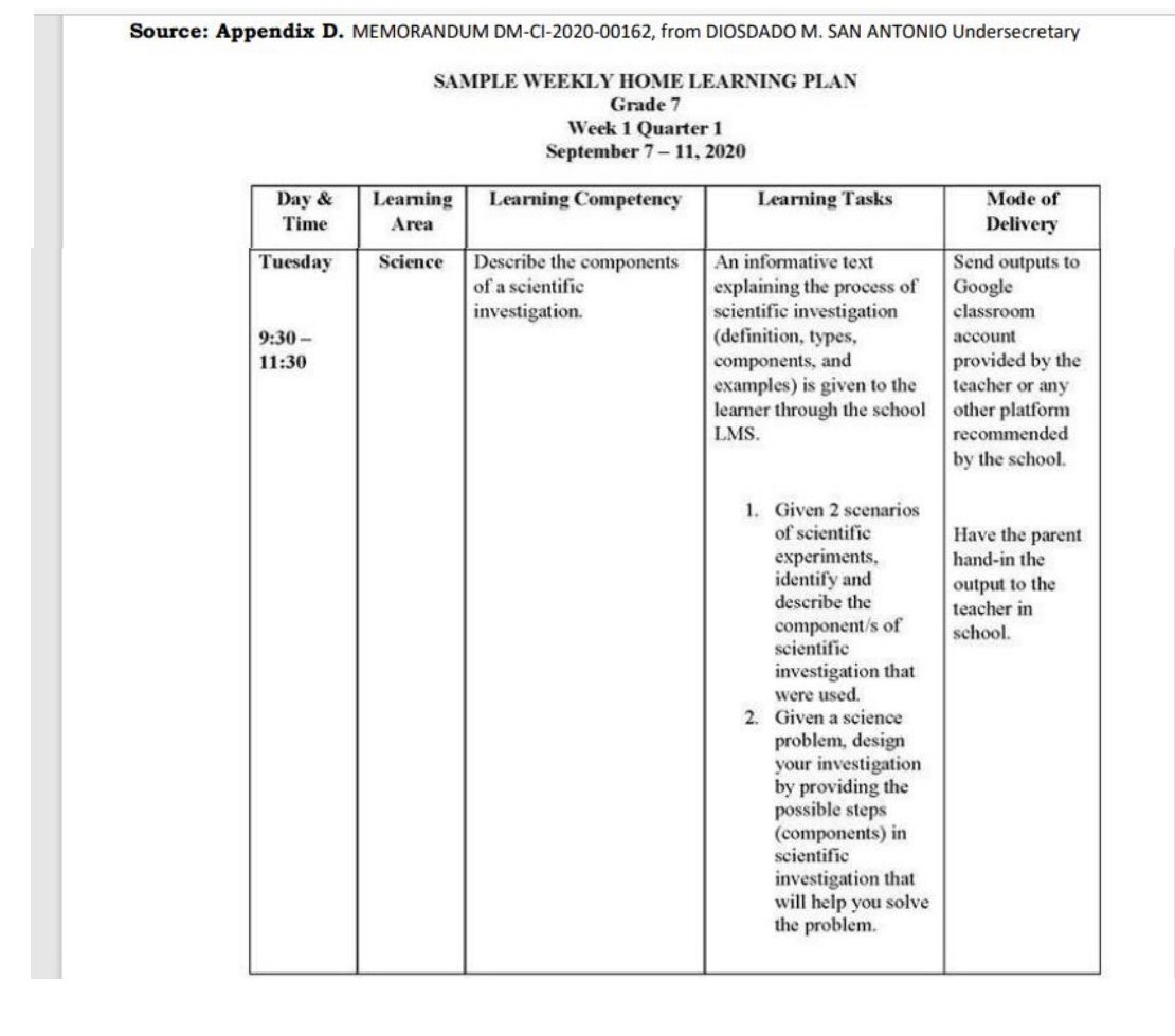 ICT-assisted Project-Based Learning Plan: Sample and Discussion