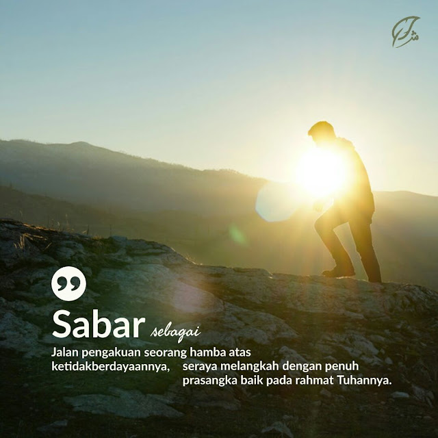 Sabar; Jalan Mengenal Diri, Langkah Mengenal Tuhan - Syarif.id