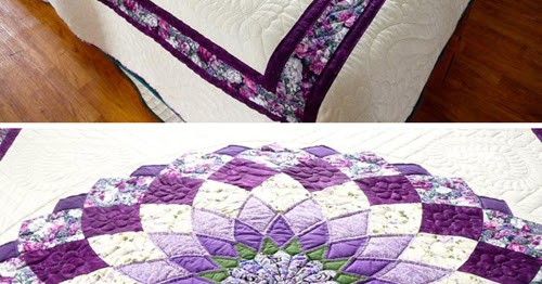 Quilt Today: Giant Dahlia Quilt - Tutorial