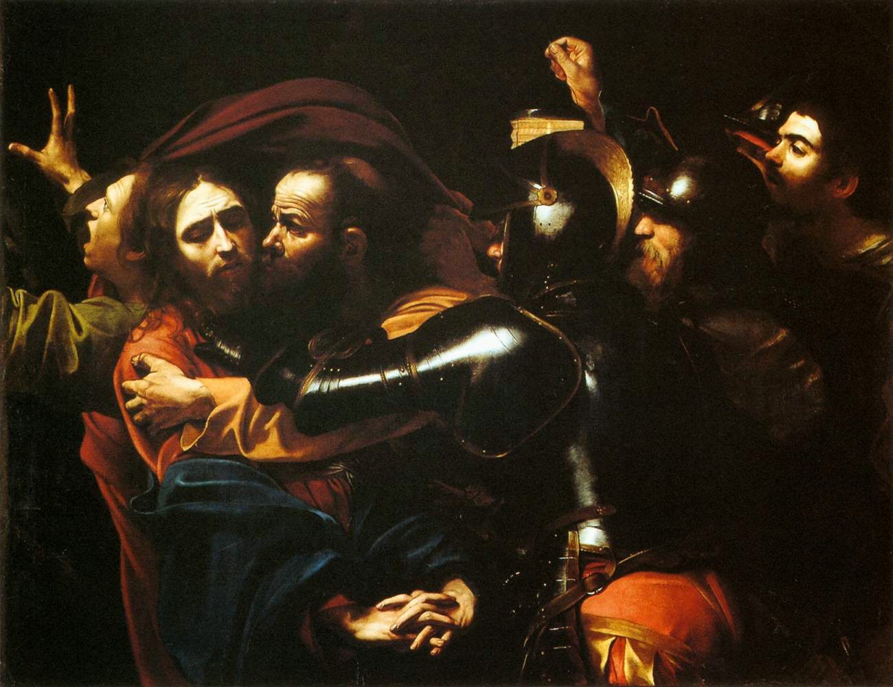 Le Muse : CARAVAGGIO, Michelangelo Merisi (da) "Cattura di Cristo", c ...