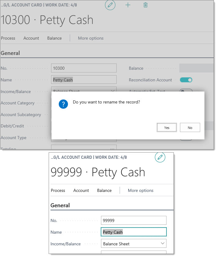 Steve Endow - The Blog: Business Central: Change Log feature