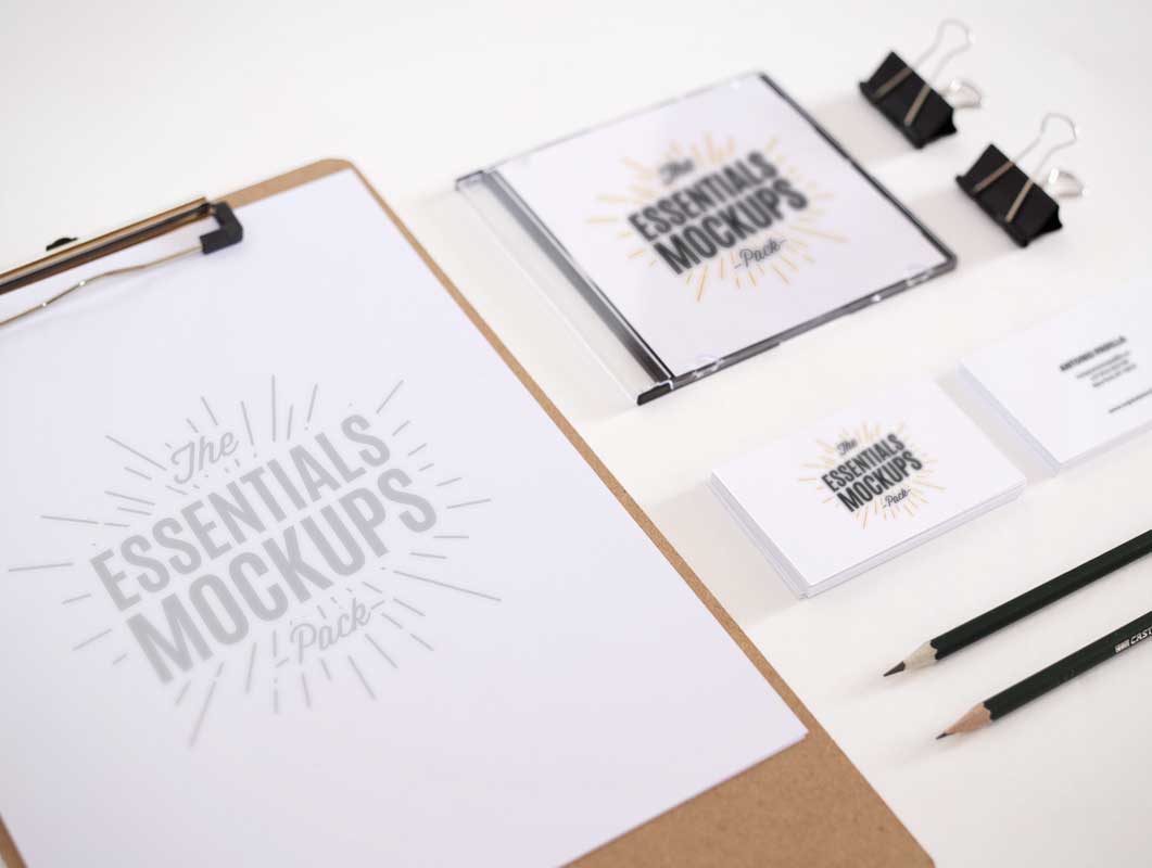 160+ Best Clipboard Mockup Templates | Free & Premium