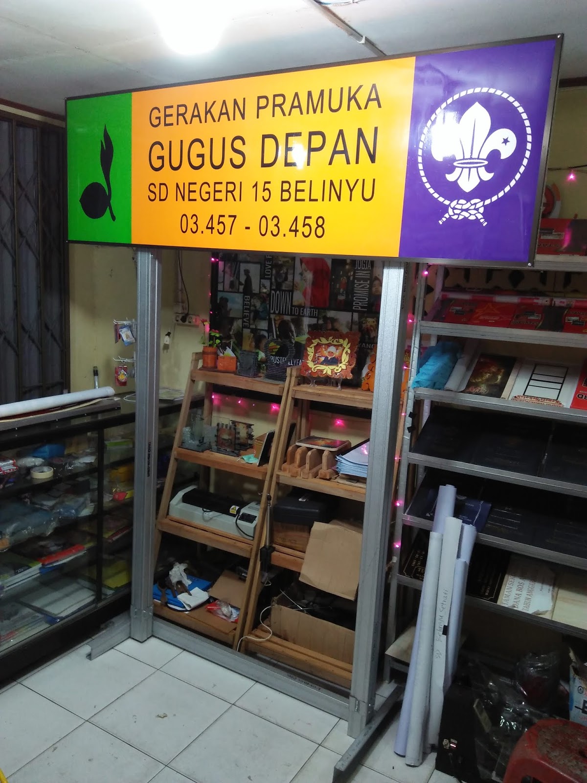 PLANG NAMA GUGUS DEPAN PRAMUKA - KIREINA MEDIA