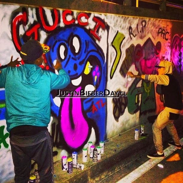 Kumpulan Graffiti Justin Bieber