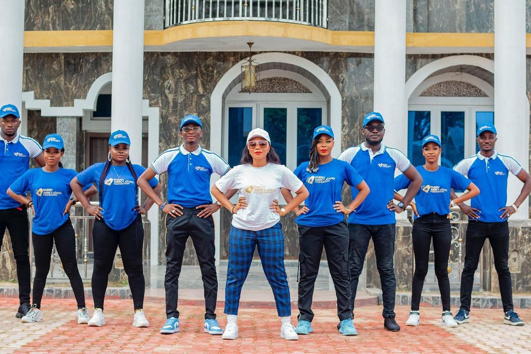 Launching the Queen Mercy Atang Foundation in 2019, Mercy BBNaija wrote: