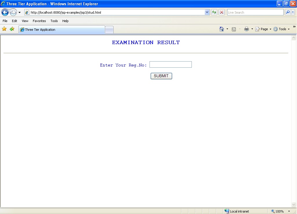 Stuff4techies: Displaying student marklist using Java Server Pages Stuff4techies: Displaying student marklist using Java Server Pages