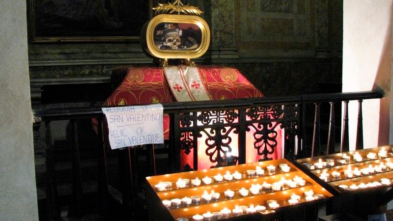 The Skull of St. Valentine, The patron protector of lovers