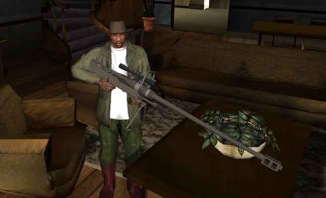 Mod Senjata Denel NTW-20 GTA SA