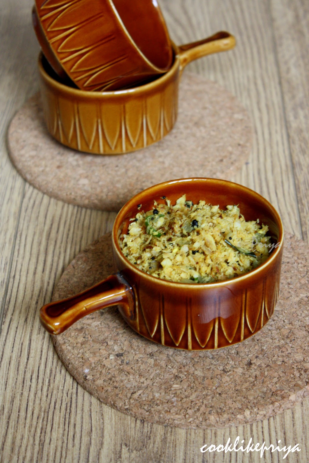 Cook like Priya: Fish Puttu | Sura Puttu | Shredded Fish indian Side