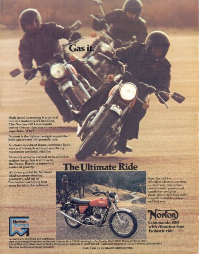 26 Vintage Motorcycle Ads From the Seventies ~ Vintage Everyday