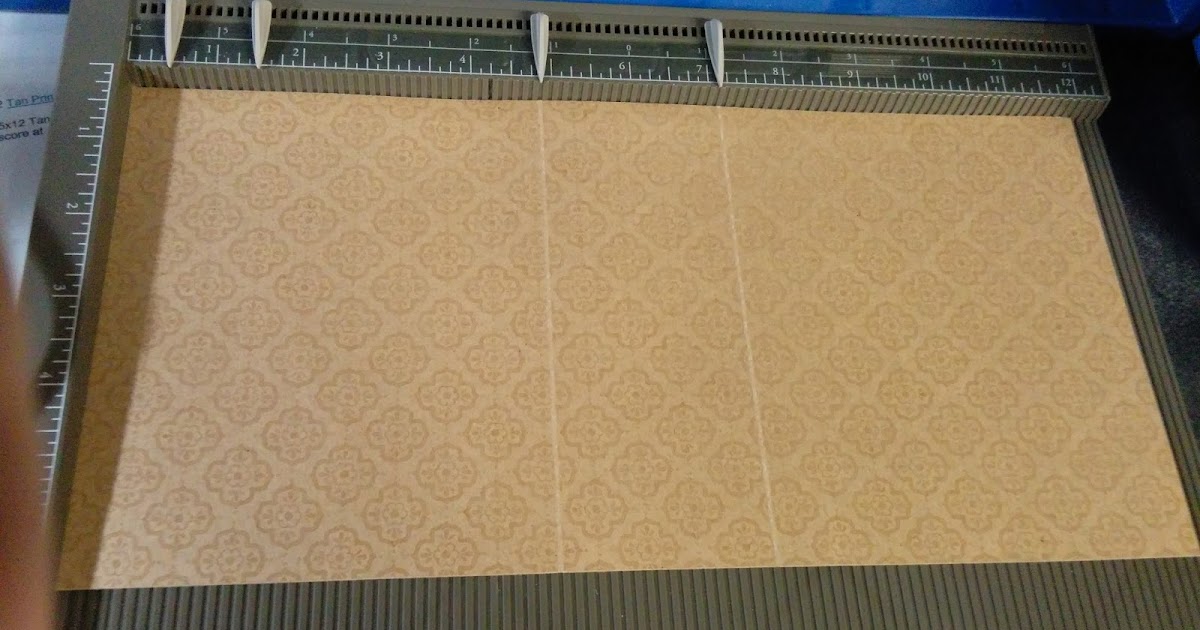 Nutty for Stampin': How to make a book-style card storage box