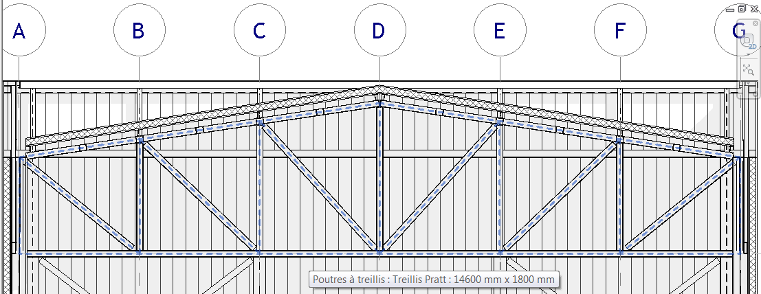 Revit-Mémo: Revit 2014_Structure_Charpente métallique, Ferme ...