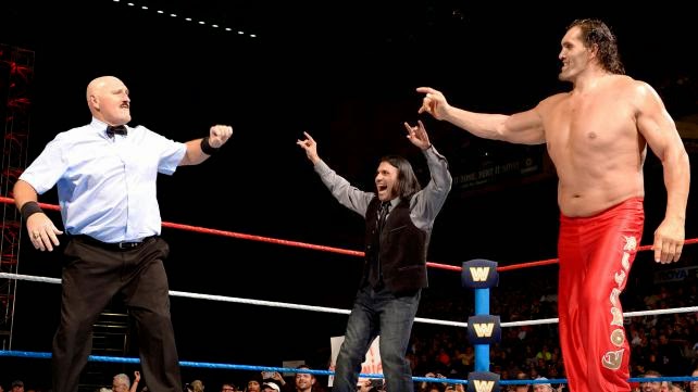 WWE In live!!!!: THE GREAT KHALI vs DAMIEN SANDOW