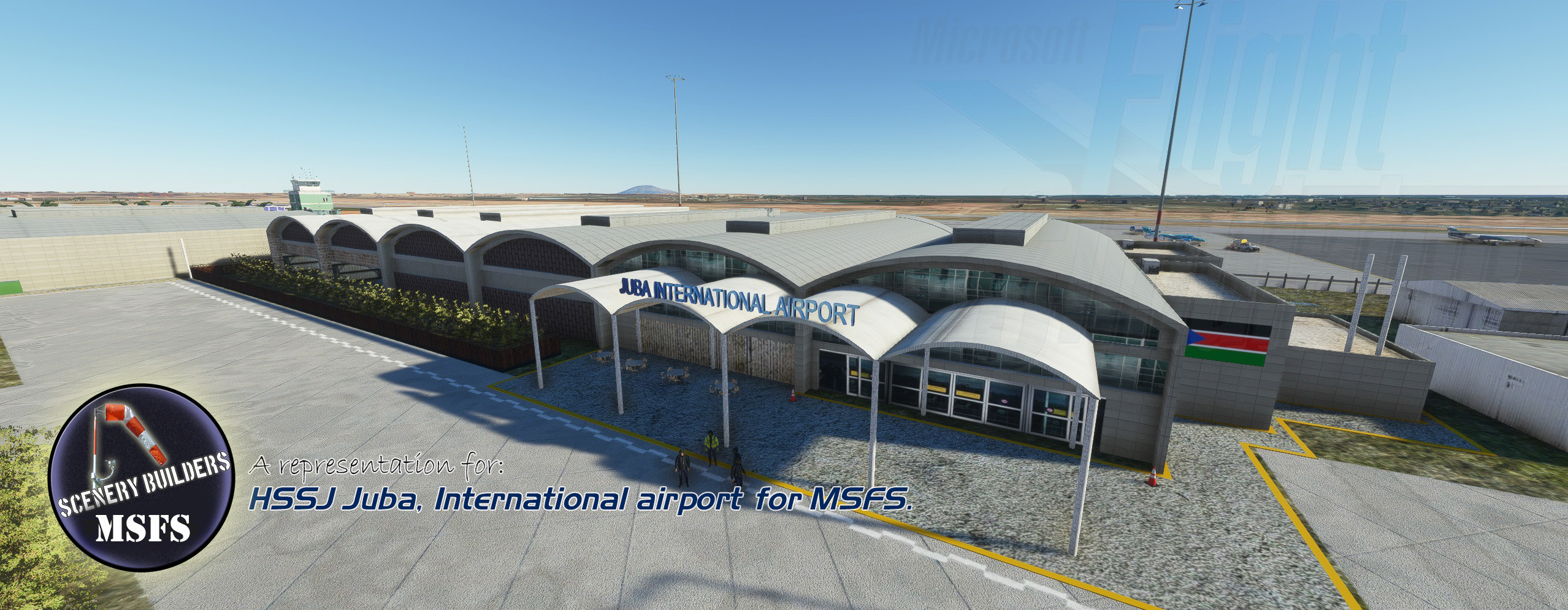 FSX, P3D, MSFS scenerybuilders.: HSSJ Juba International airport MSFS