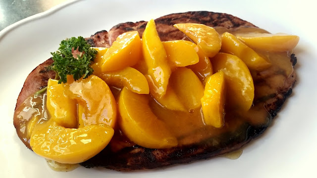 Mennonite Girls Can Cook: Peach Mango Ham Steak
