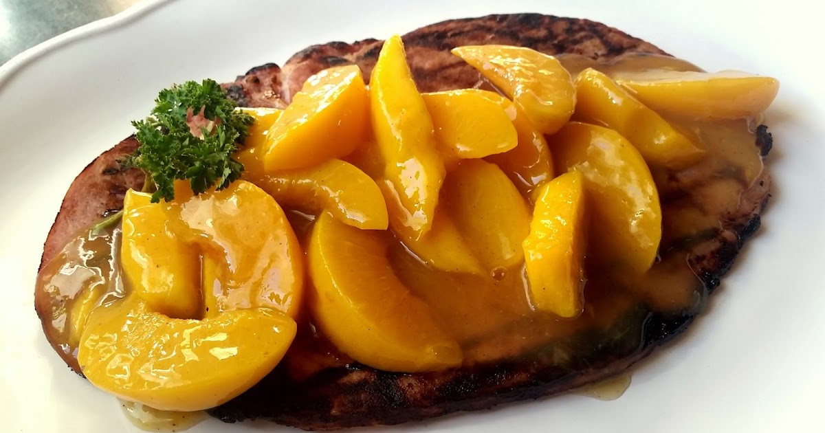 Mennonite Girls Can Cook: Peach Mango Ham Steak