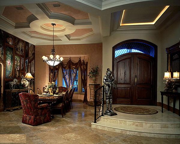 5 luxurious tray ceiling designs with large chandelier