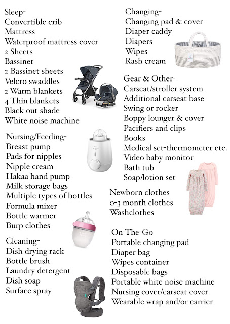 Simple Baby Registry Ideas - Adventures with Ella Marie