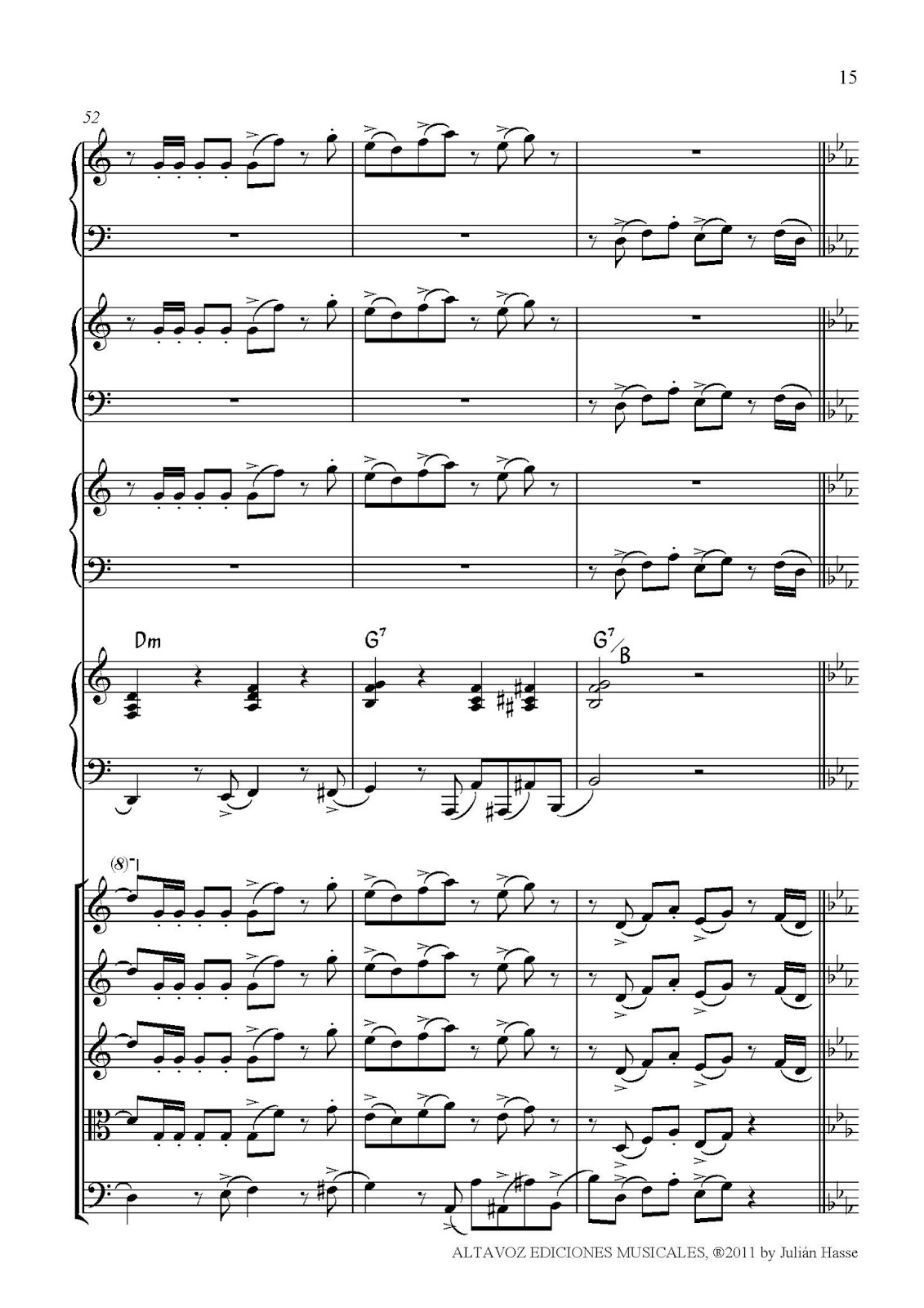 Tango Transcriptions - La Mariposa by Osvaldo Pugliese