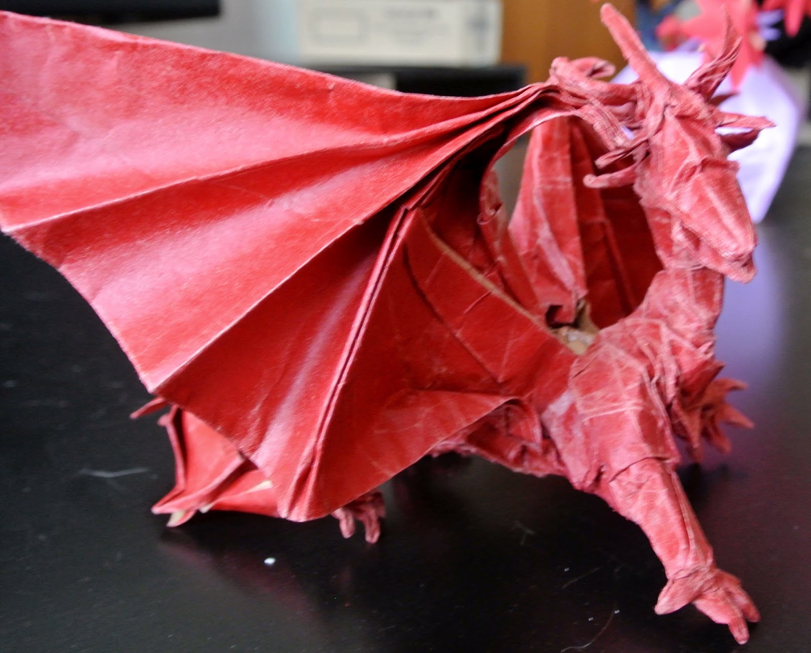 Origami Ancient Dragon Crease Pattern 1 Origami Ancient