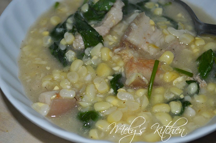 Mely's kitchen: Suam Mais (Corn Soup)