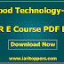 FOOD TECHNOLOGY-2 ICAR e course PDF Book Download E Krishi Shiksha