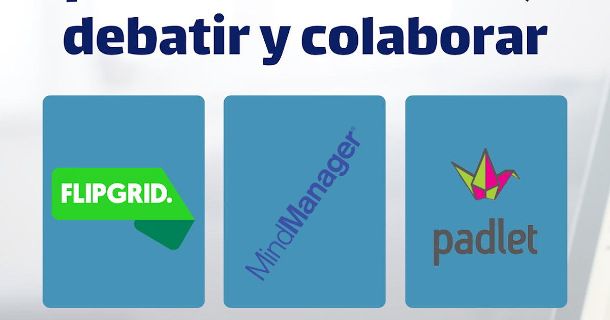 AYUDA PARA MAESTROS: 6 recursos TIC para comunicarse, debatir y colaborar