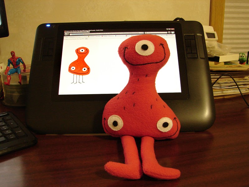 The Art of Matt Kaufenberg: Monster Plushie Prototype