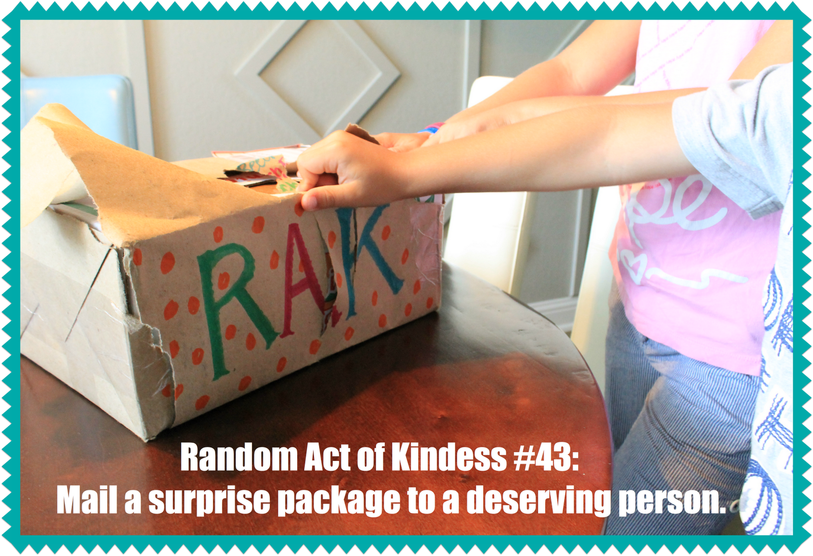 Make Them Wonder: Random Act of Kindness Challenge #42