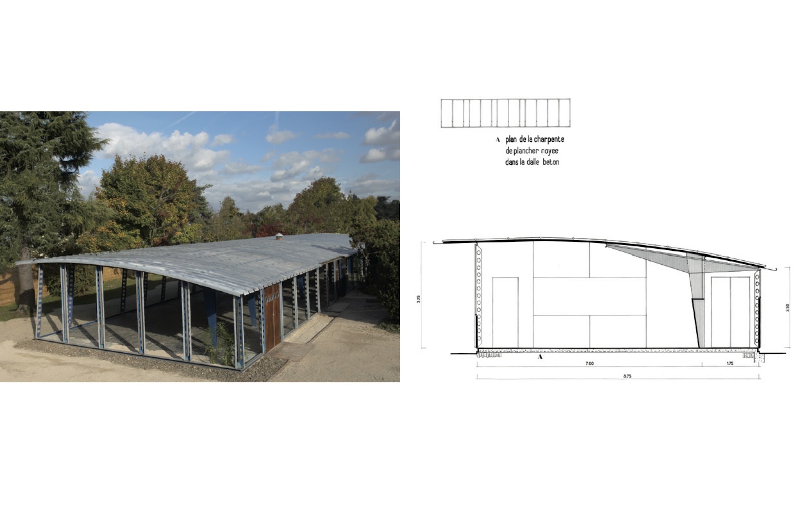 JEAN PROUVE: 1957 - Jean Prouvé - Structure Nomade