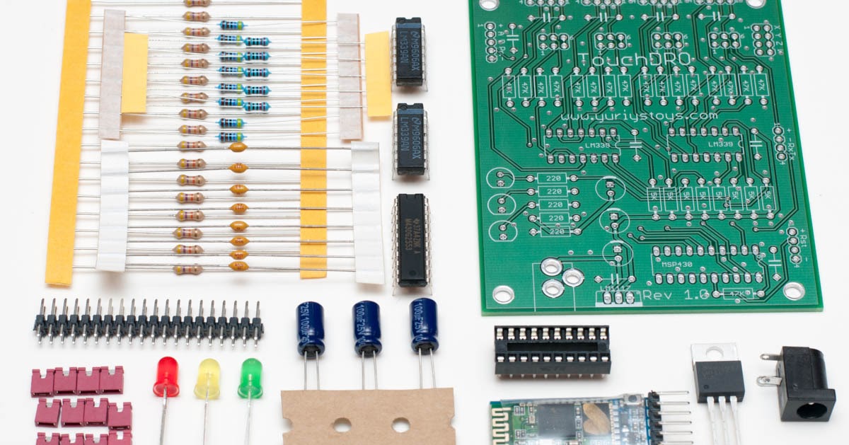 Do-it-yourself DRO Mixed Scale Controller Kit | Yuriy's Toys