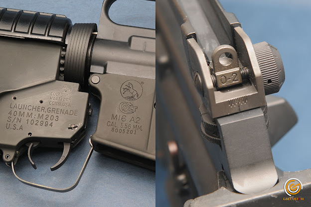 COLT M16A2 model 727 carbine with COLT M203_ghk & G&P