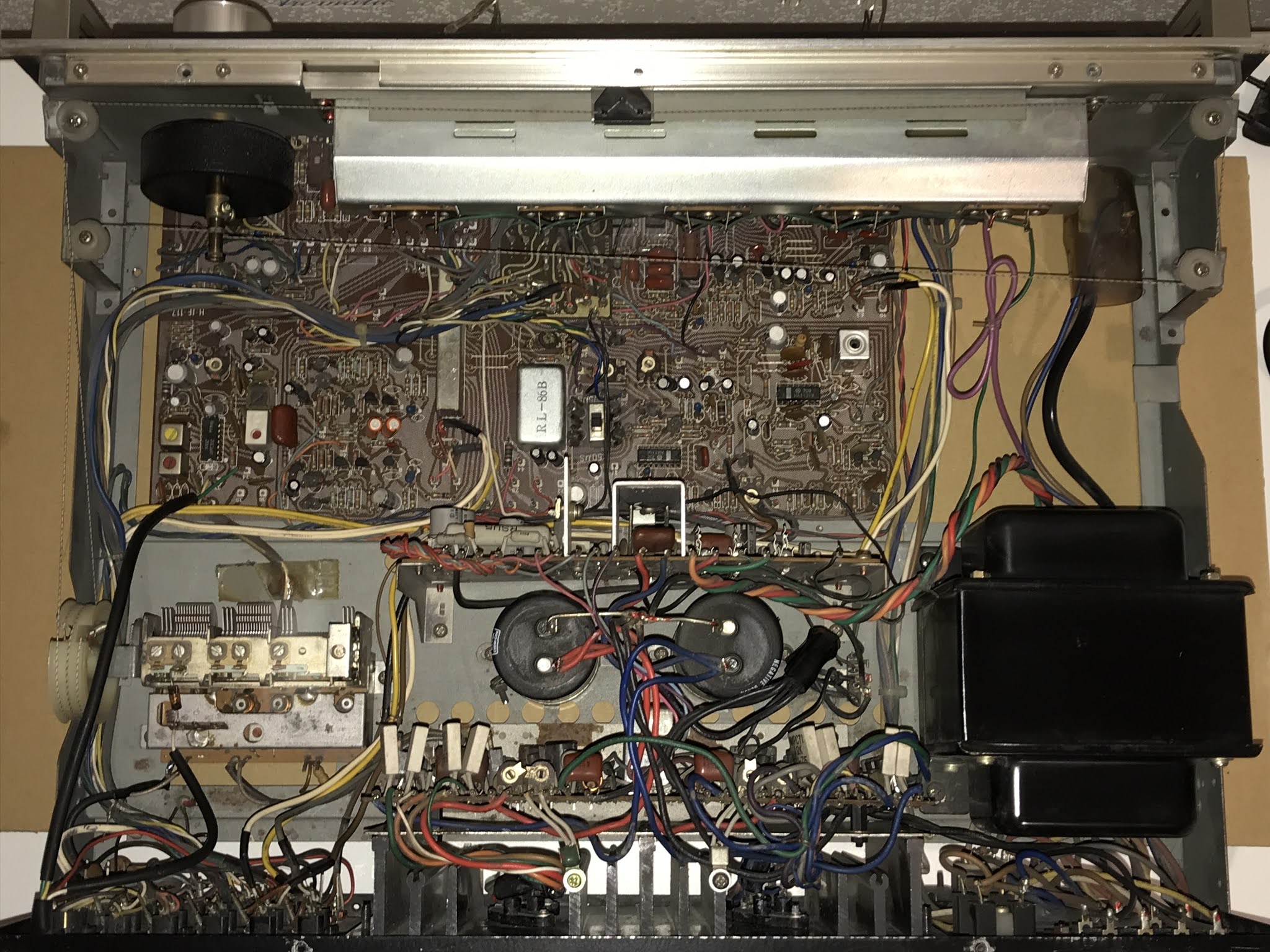 Infrequent Sound [sex.tex] technology: Rotel RX-803 AM/FM Stereo ...