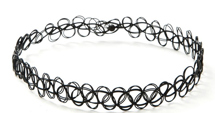 Ode to Aubergine: THROWBACK THURSDAY - Choker Necklaces