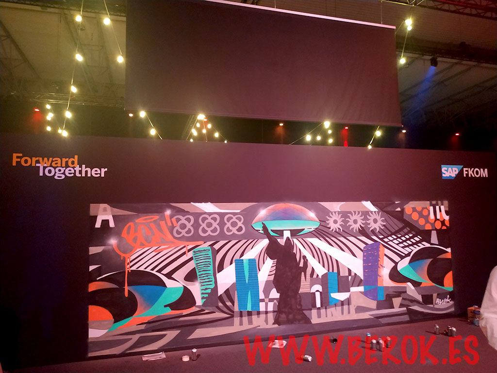 Exhibiciones de graffiti para eventos