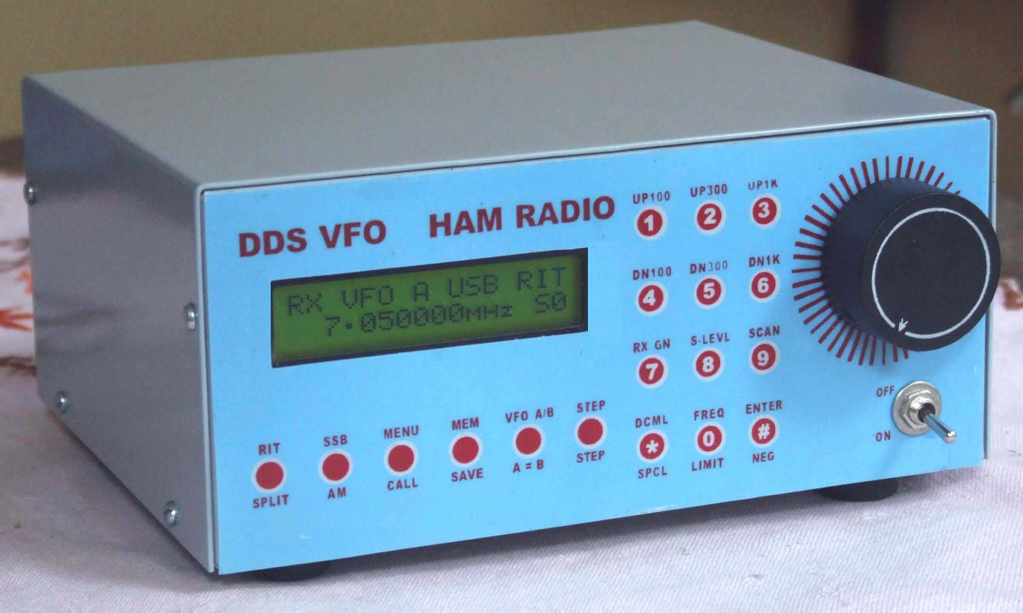 DDS VFO with PIC16F877A and AD9851/AD9850 /AD9834