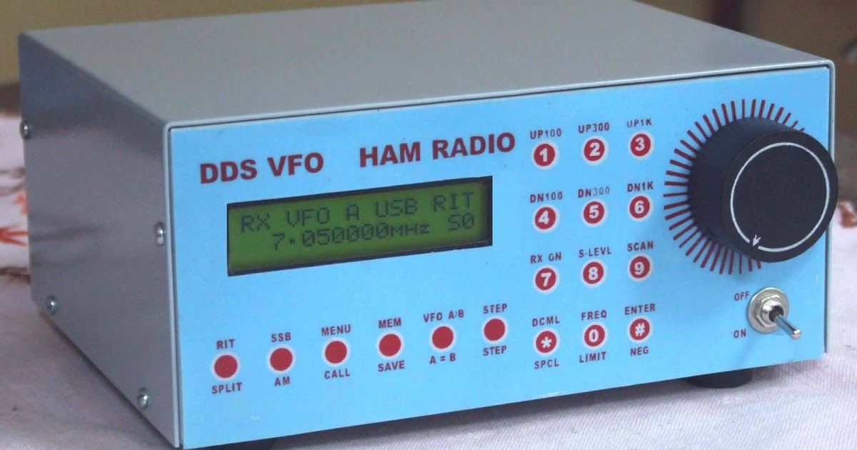 DDS VFO with PIC16F877A and AD9851/AD9850 /AD9834