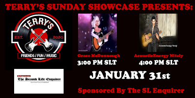 LIVE at Terry's Sunday Showcase - Grace McDunnough & AcousticEnergy ...